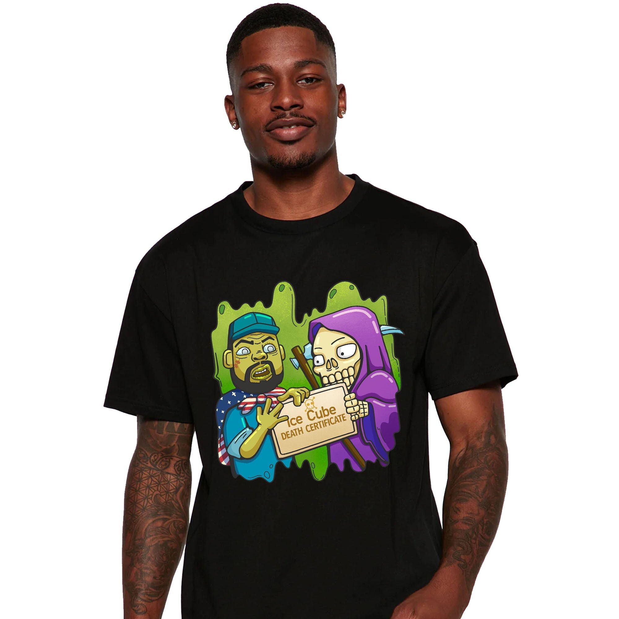 Dead Certificate Unisex Streetwear,Hiphop,Rapper,Meme,Music Graphic T ...