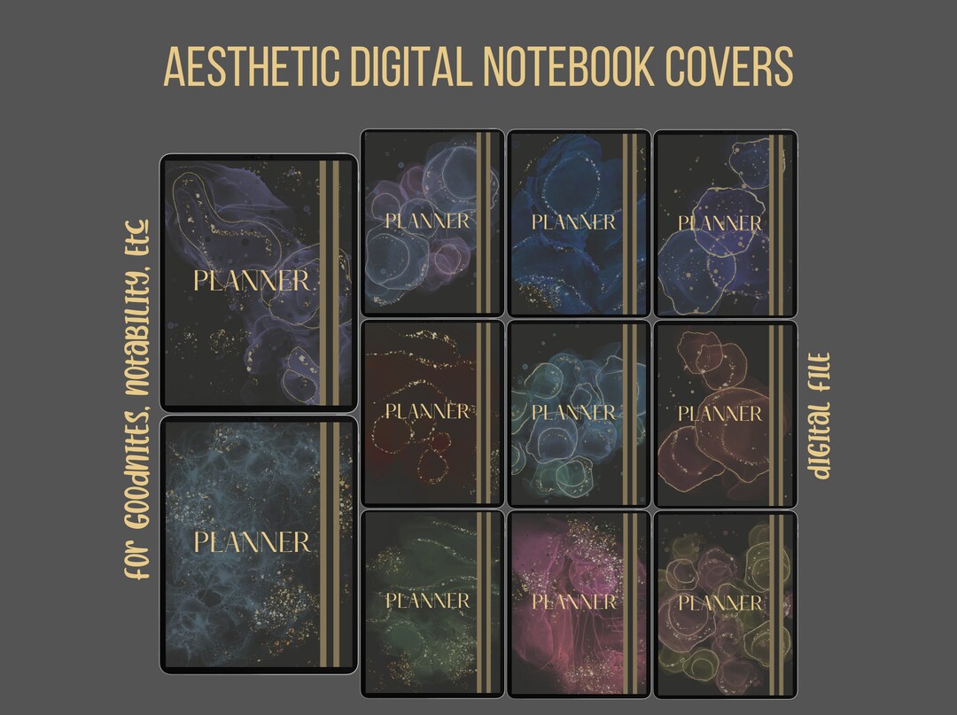 Aesthetic Digital Notebook Covers Goodnotes Notebook Covers Notebook ...