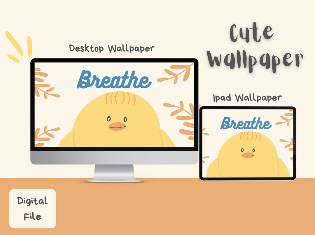 Cute Desktop Wallpaper iPad Wallpaper MacBook Wallpaper - Etsy