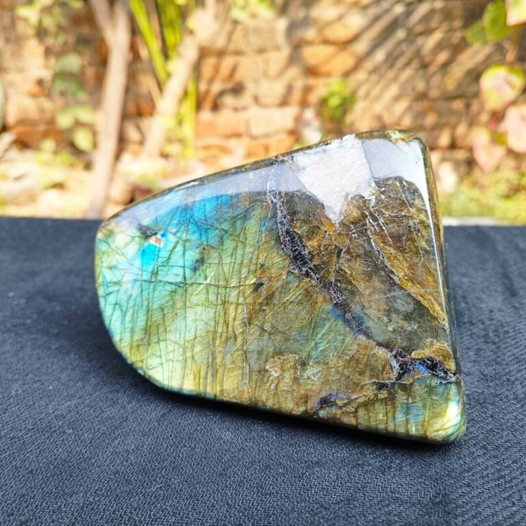 Aaastunning Two Sided Deep Blue Labradorite Freefrom, Extra Large ...
