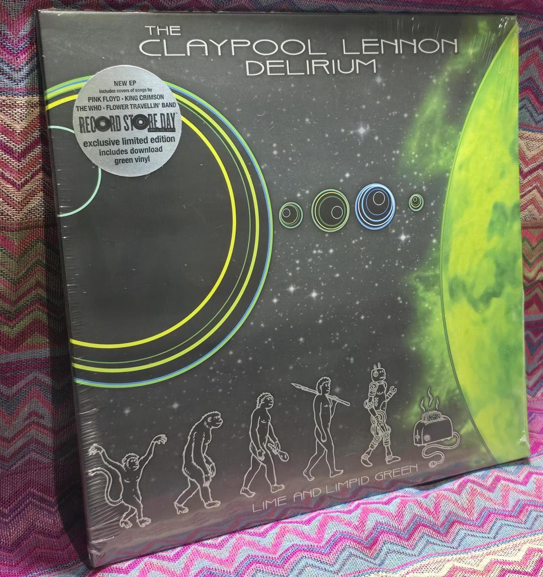 Claypool Lennon Delirium 10" EP Prawn Song Green Vinyl Record Store Day ...