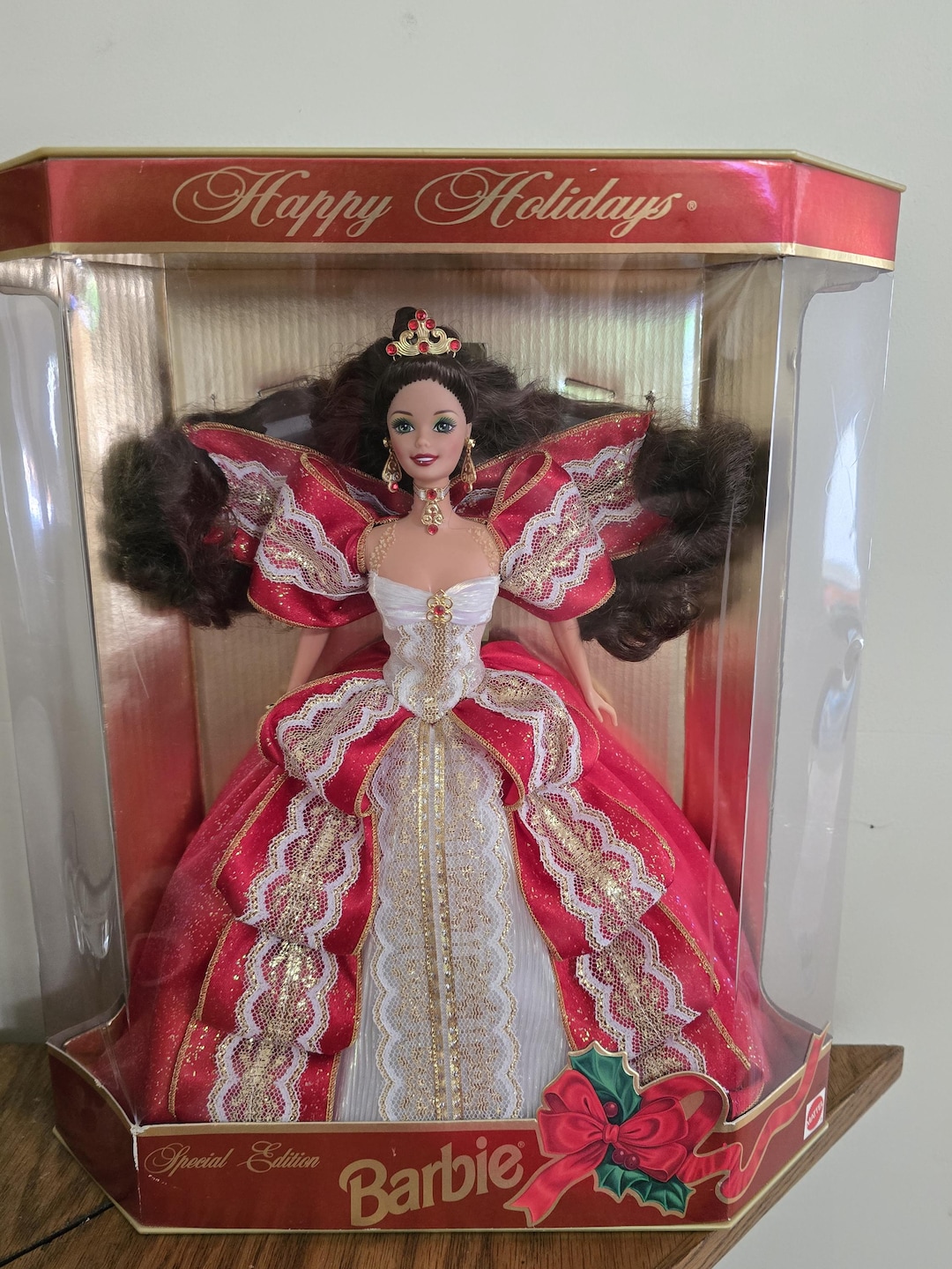 Barbie- 10th Anniversary Holiday Barbie 1997 Misprint on Box - Etsy