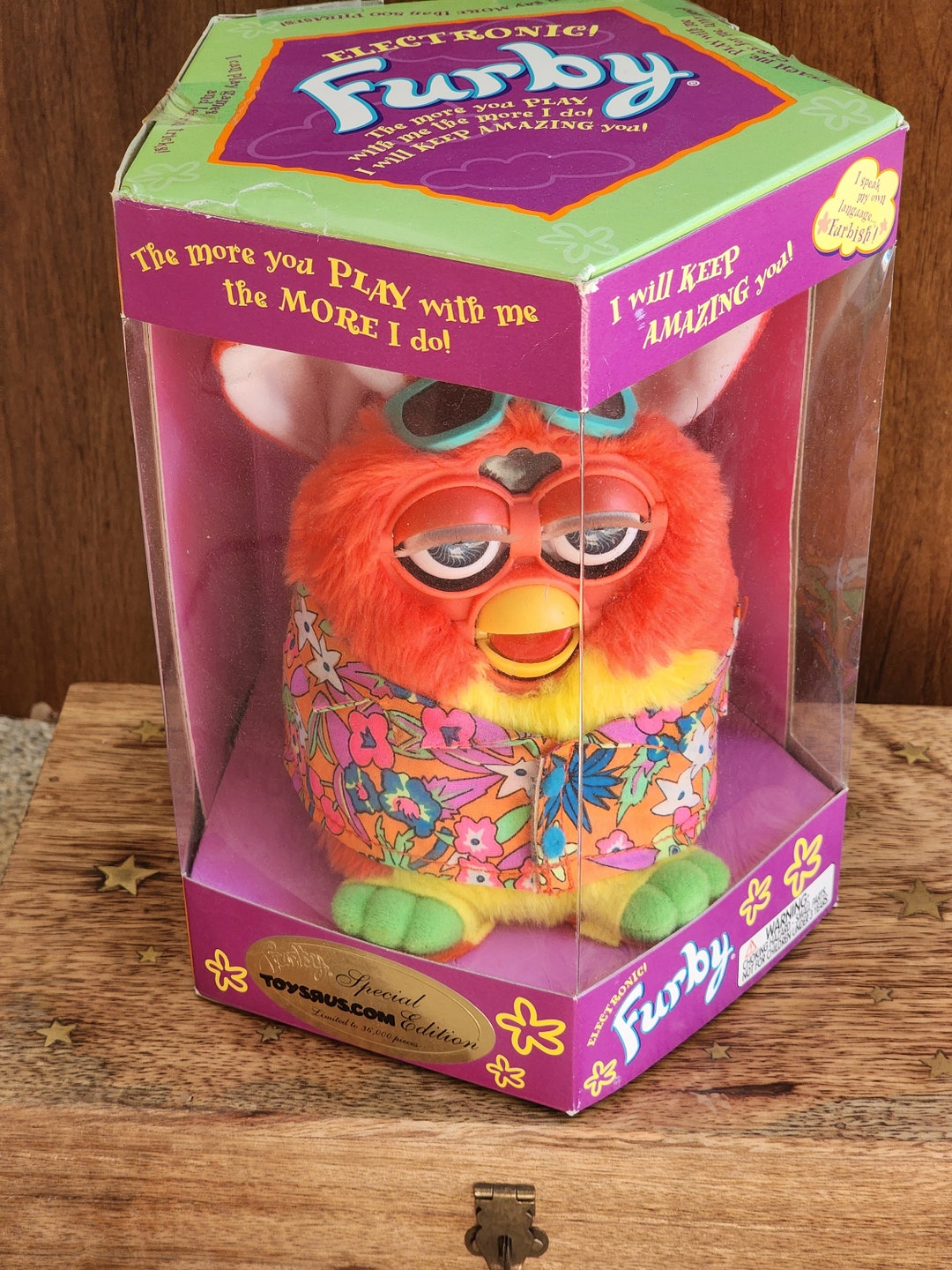 1999 Tropical Furby Toys-r-us Exclusive New in Box! - Etsy