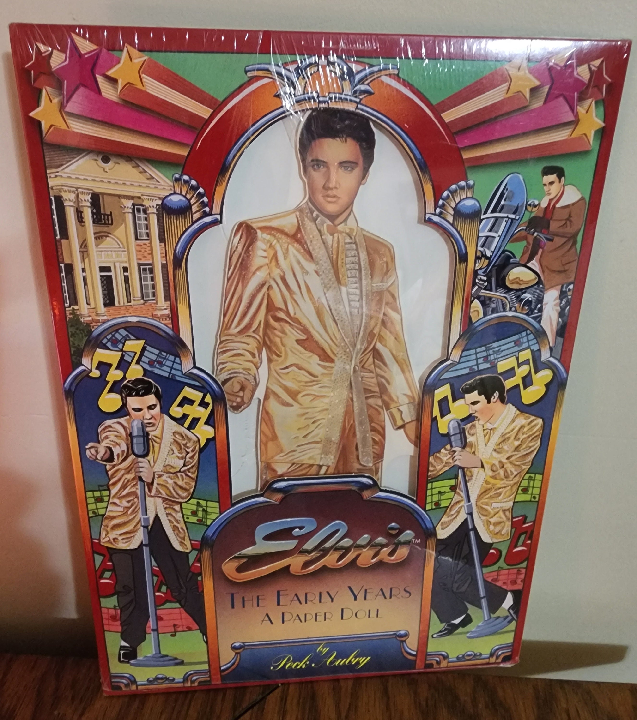 1996 Peck Aubry Elvis Presley The Early Years Paper Dolls New Sealed Etsy