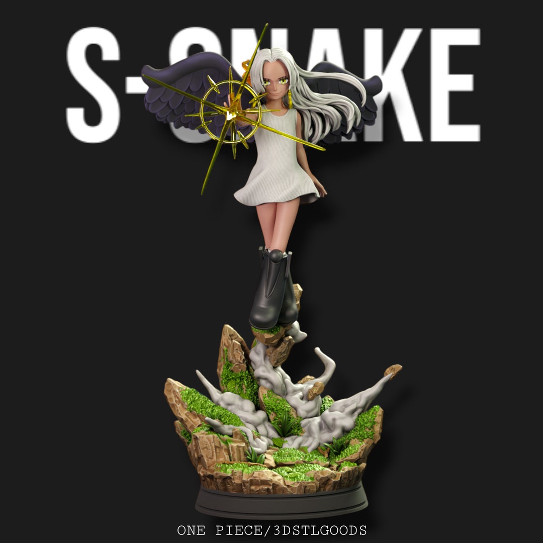 Seraphim S-Snake Boa Hancock Fan-Art 3D STL File For 3D Printing High ...