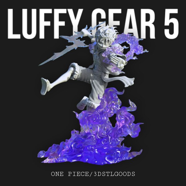 Luffy Gear Stl - Etsy