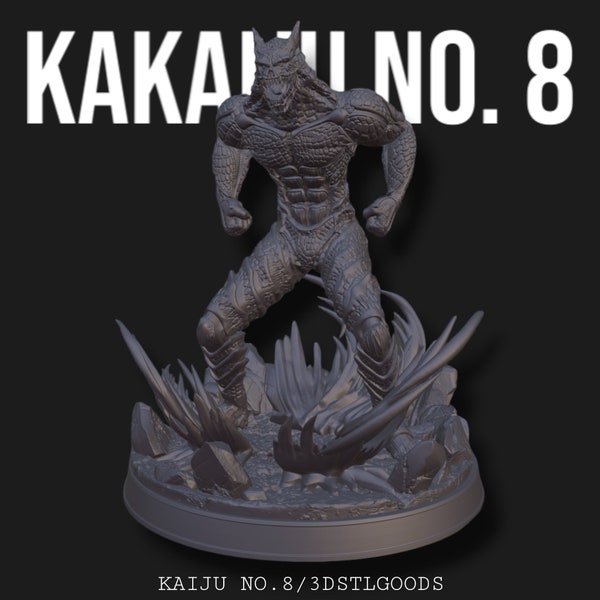Kaiju No 8 Printed - Etsy