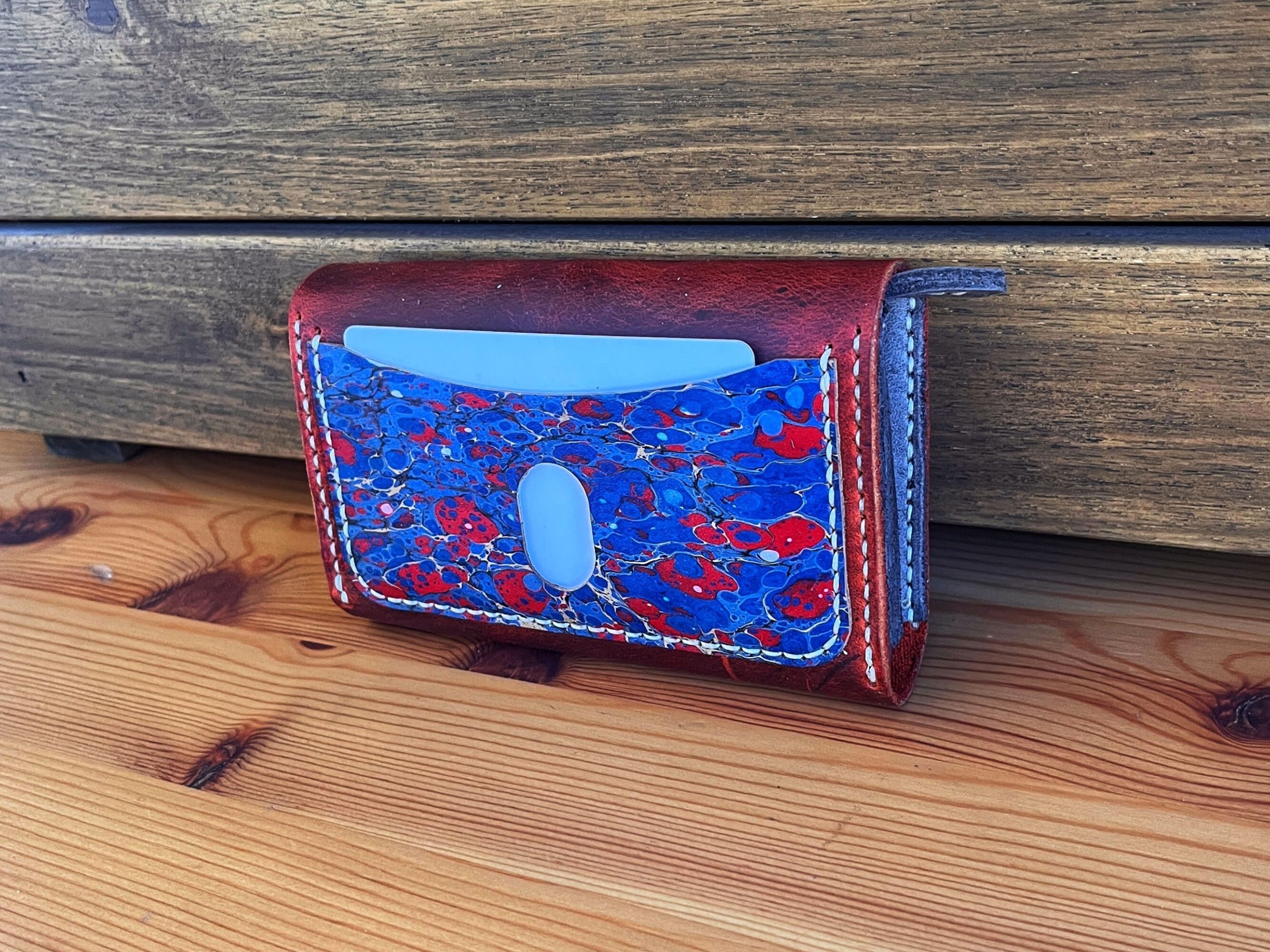 PDF Pattern Snap Wallet With Zipper / Leather Wallet DIY / PDF Download ...
