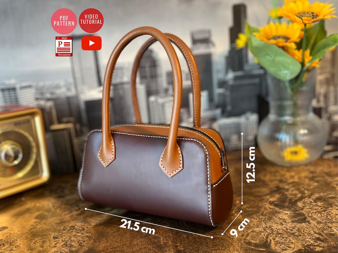 PDF Pattern Handbag / Downloadable Women Bag /DIY Daily Bag Template ...