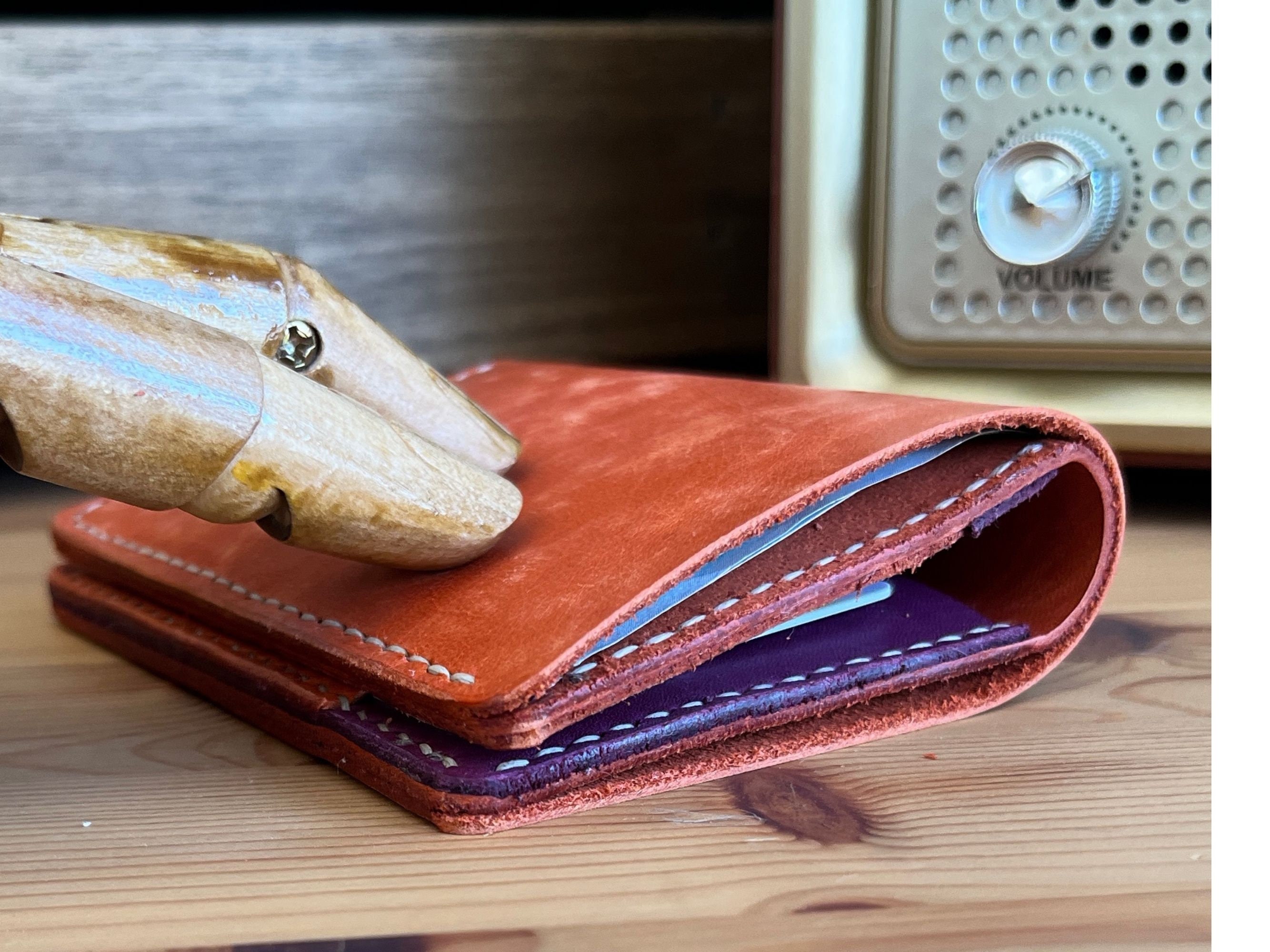 Premium Vertical Wallet PDF Pattern Template Stylish DIY Instructions ...