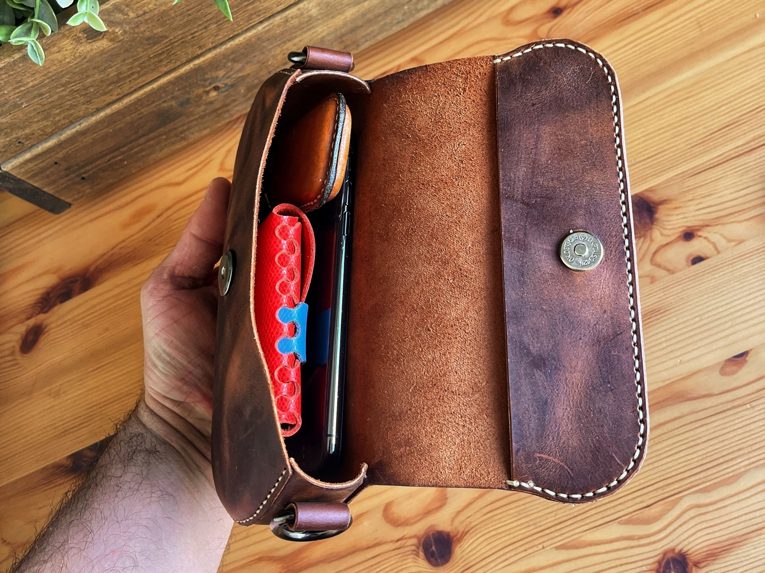 Cross Phone Bag Pattern , 2 Sizes / Leather Bag PDF /downloadable ...