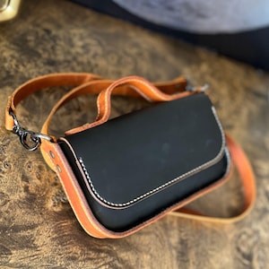 Mini Mail Bag PDF Pattern / DIY Handbag / Leather Crossbody Bag ...