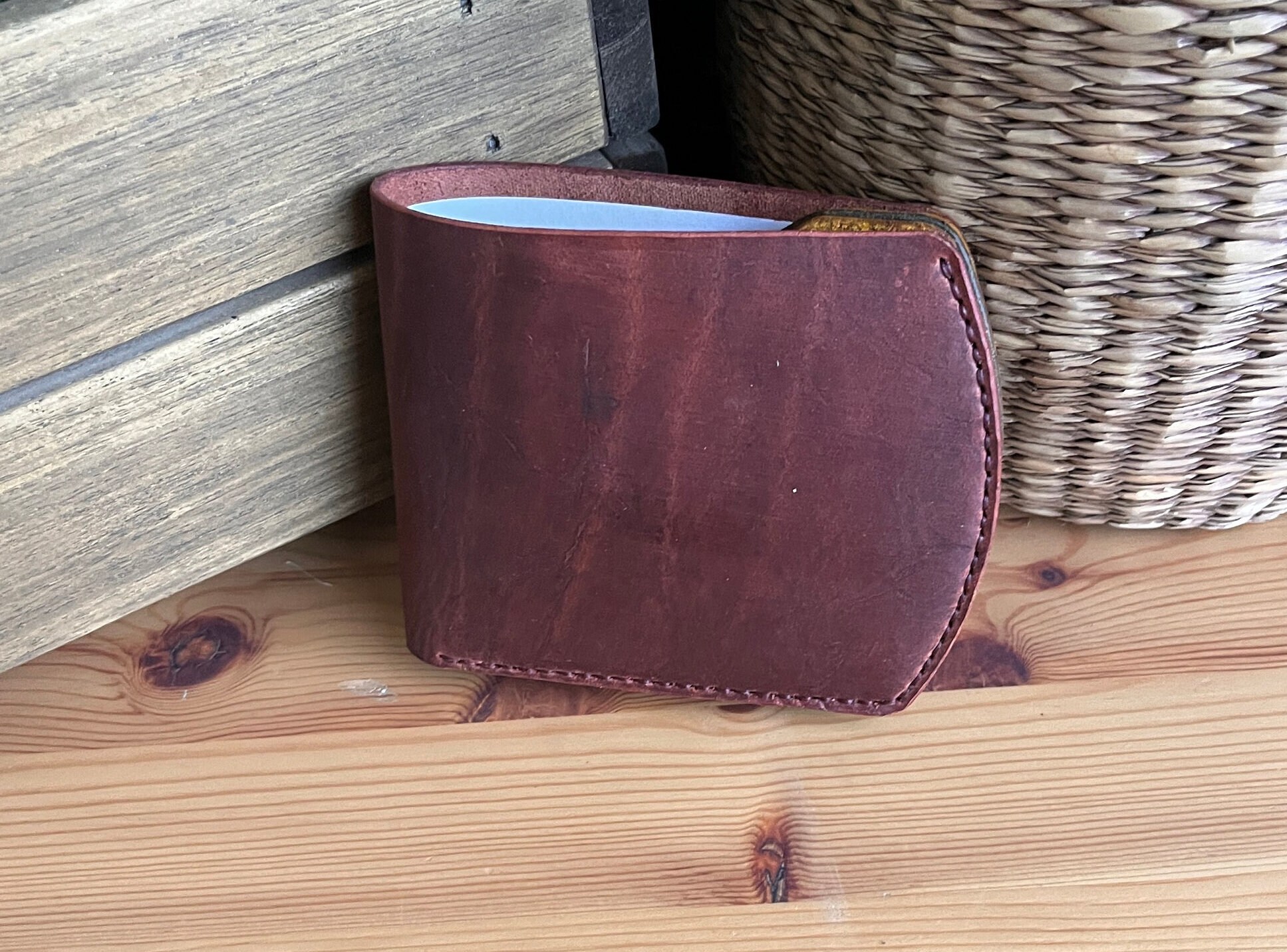 Classic Leather Wallet Pattern/ 2 Sizes Available Usd and Eur / Leather ...