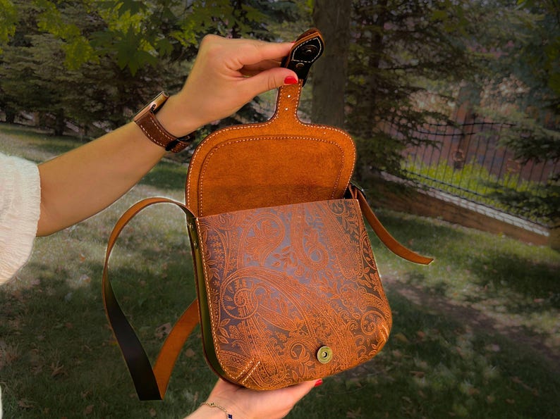Leather Crossbody Bag PDF Pattern: Satchel Template & Video Tutorial - Etsy