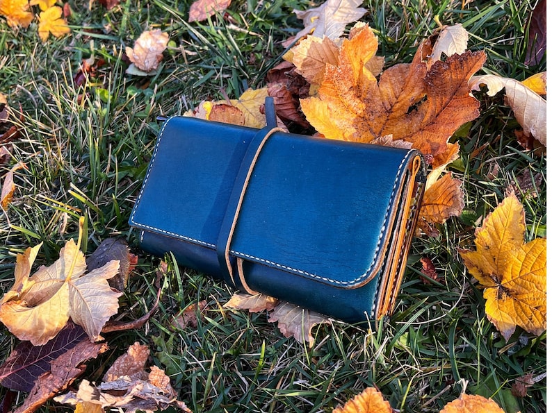 Downloadable Hand Wallet Template / Leather Phone Case/ Leather Clutch ...