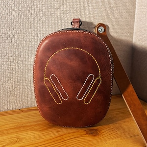 Headphone (over Ear) Case PDF Pattern / Leather Headphone Case Template ...