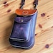 Cross Phone Bag Pattern With Extra Pocket / Leather Bag PDF ...