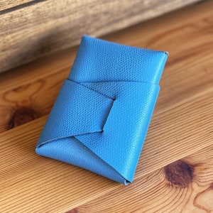 Stitchless Wallet PDF Pattern / No Sew Folded Leather Wallet Pattern ...