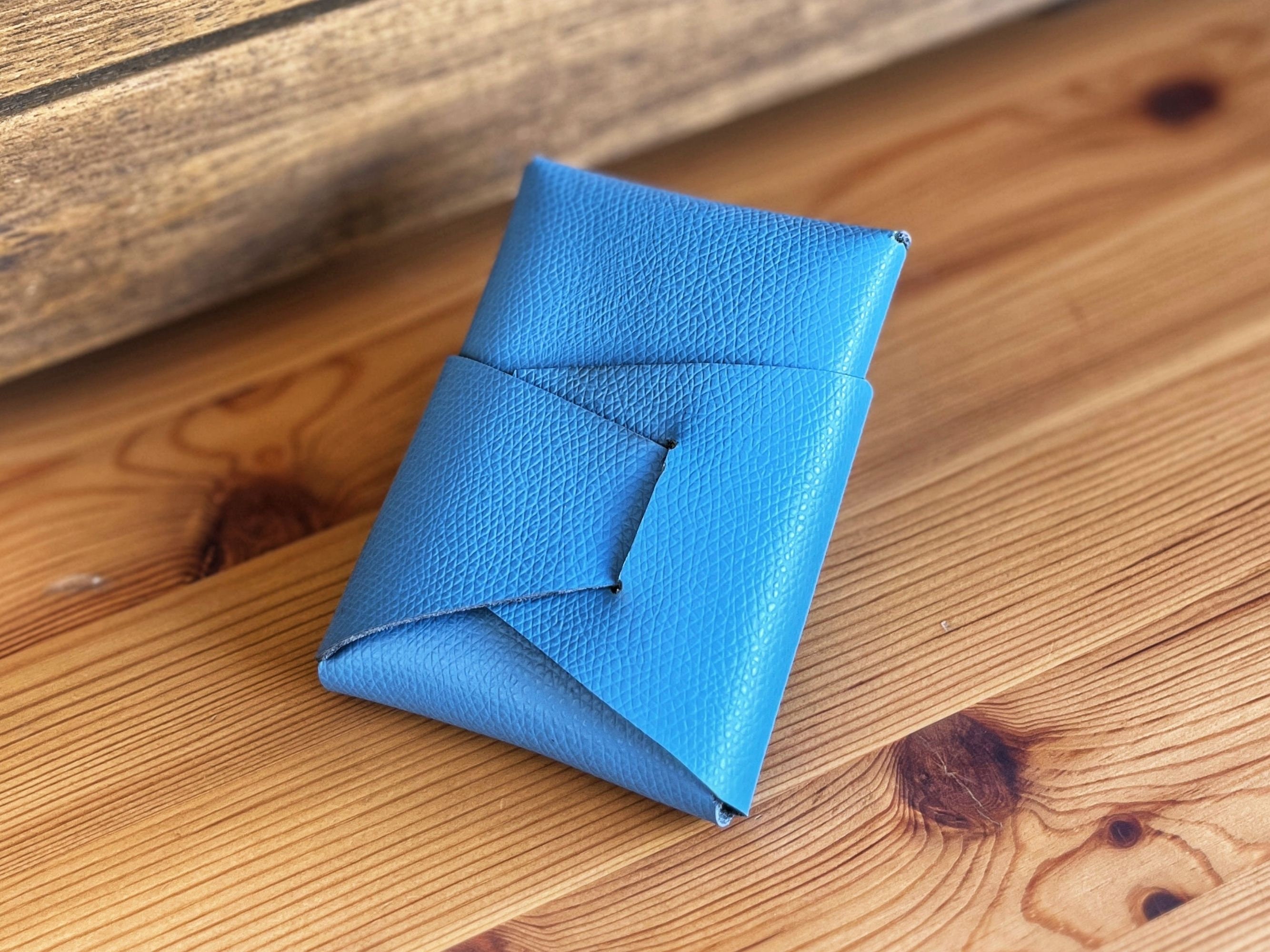 Stitchless Wallet PDF Pattern / No Sew Folded Leather Wallet Pattern ...