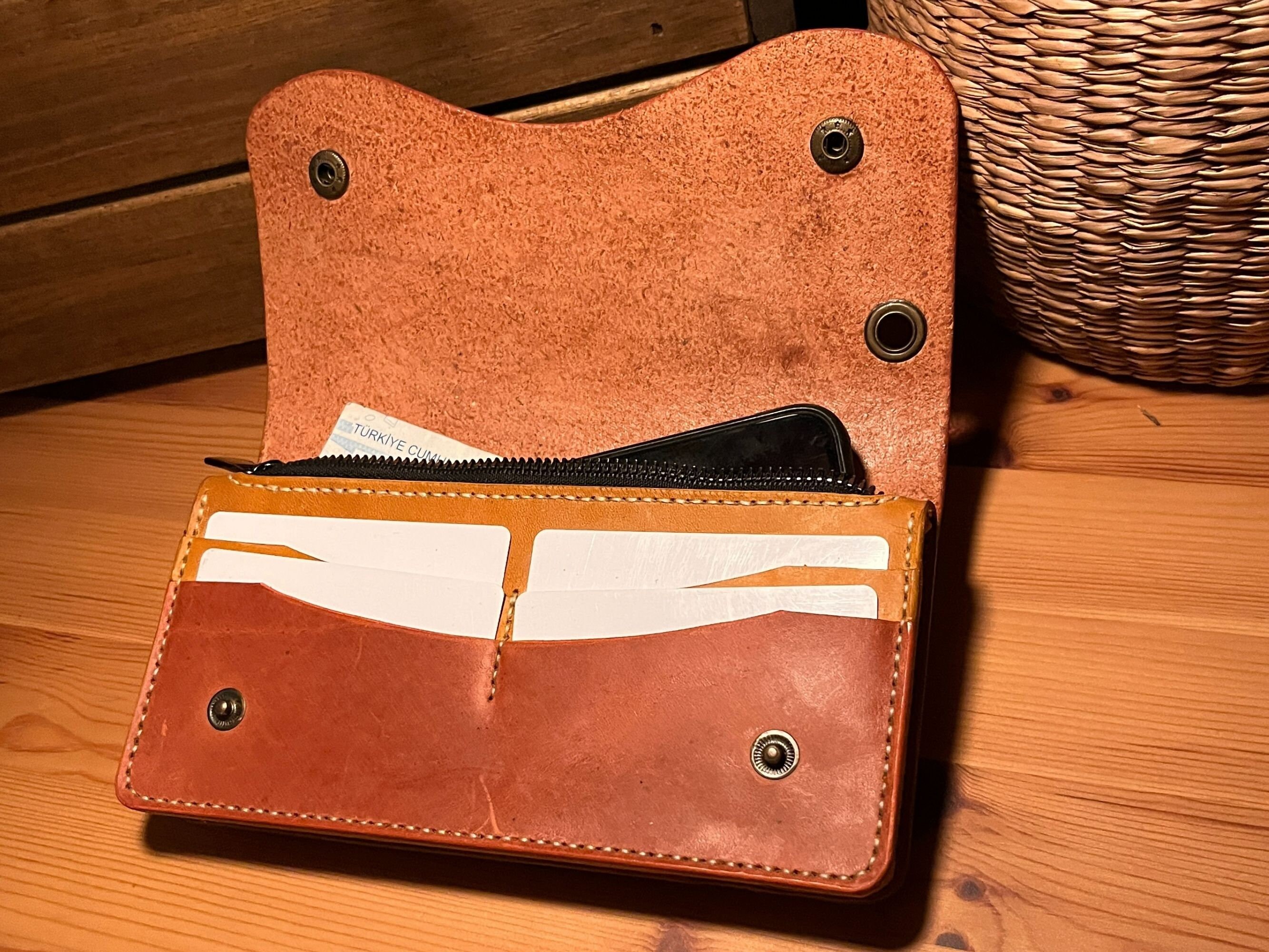 Downloadable Long Wallet Pattern / Leather Phone Case/ Leather Clutch Pattern / Phone Wallet ...