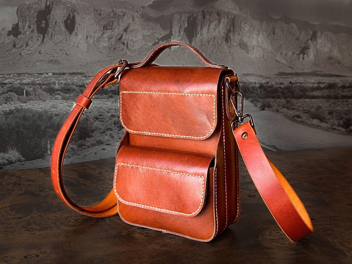Shoulder Bag PDF Pattern: Leather Purse Template (digital Download ...