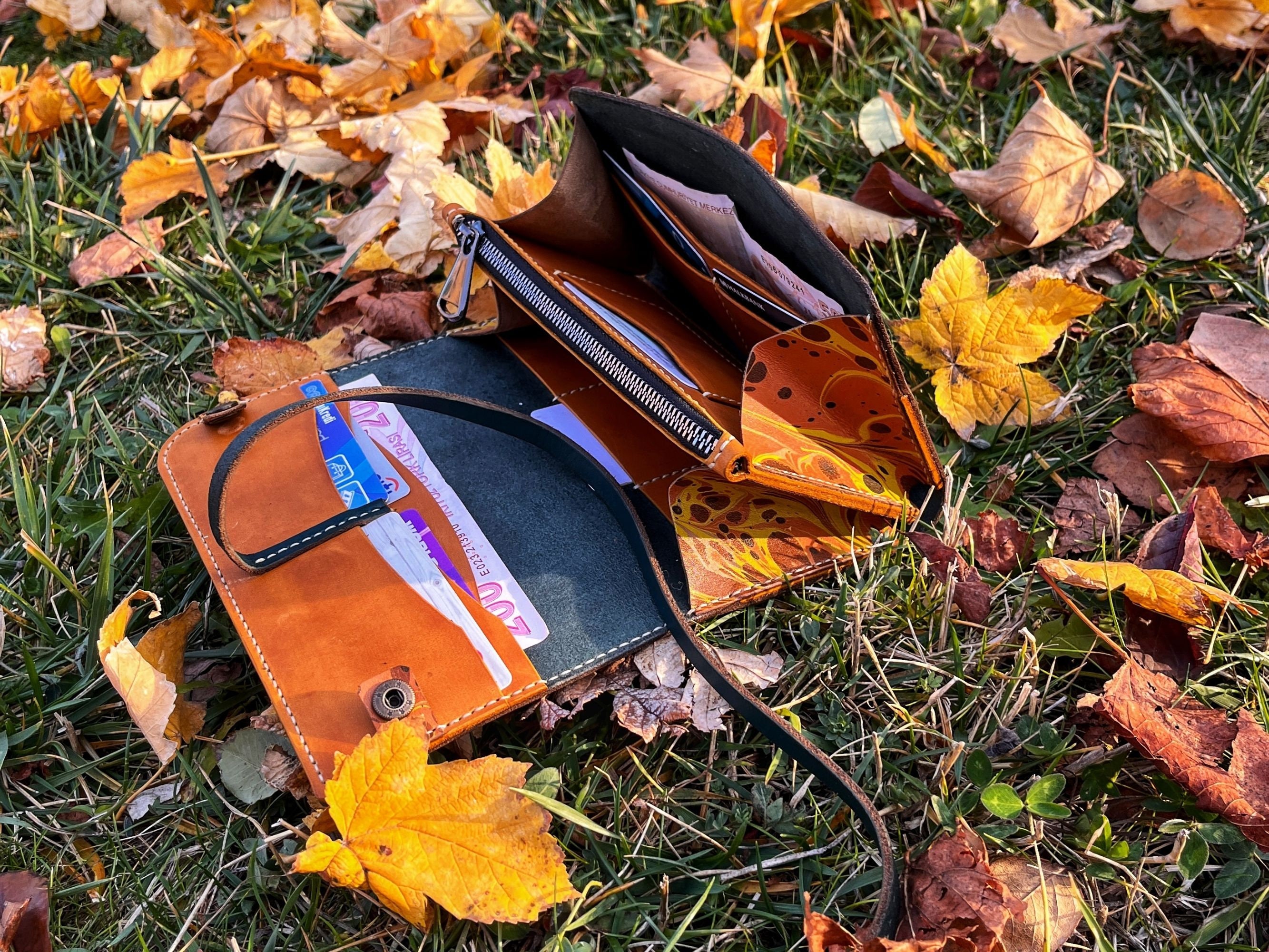Downloadable Hand Wallet Template / Leather Phone Case/ Leather Clutch ...