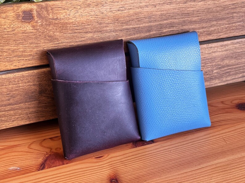 Stitchless Wallet PDF Pattern / No Sew Folded Leather Wallet Pattern ...
