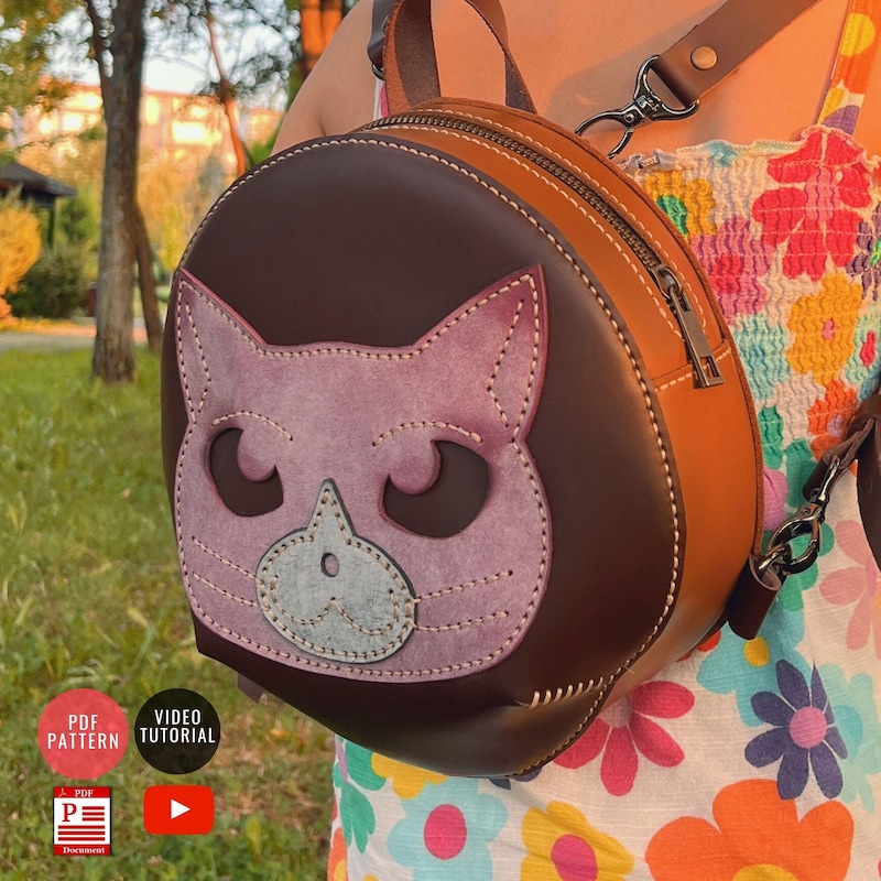 Cat Backpack - Etsy