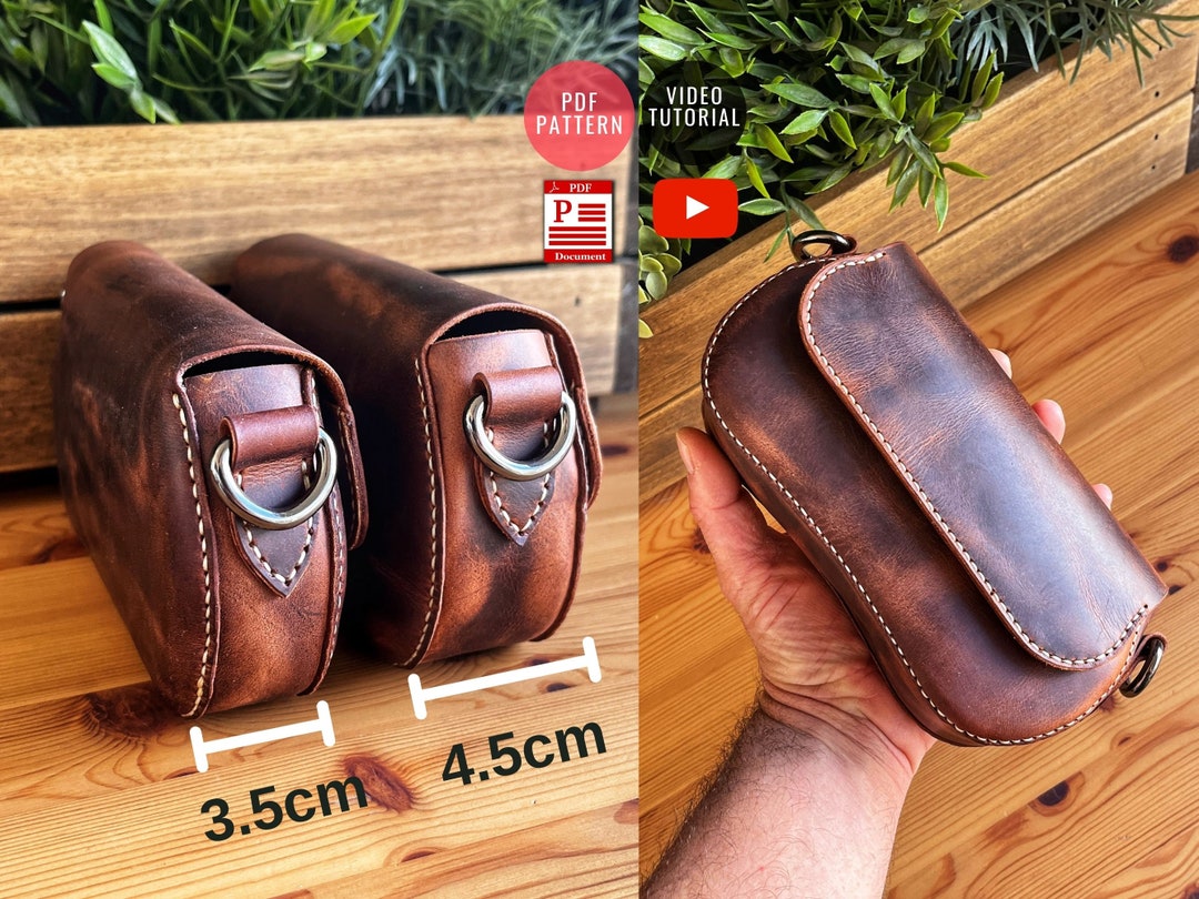 Cross Phone Bag Pattern , 2 Sizes / Leather Bag PDF /downloadable ...