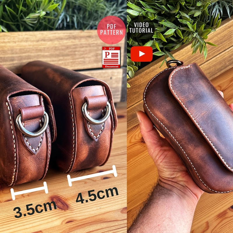 Leather Click Purse - Etsy