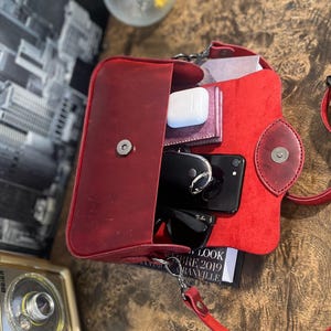 Downloadable Crossbody Bag / Leather Handbag PDF Pattern / Daily Cross ...