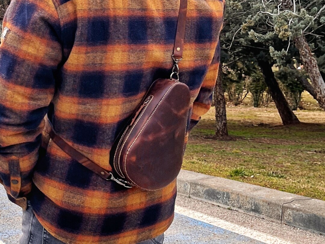 Downloadable Leather Bag Pattern / Cross Bag PDF / Crossbody Purse ...