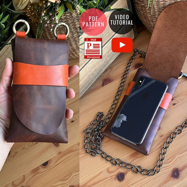 Leather Phone Case Pattern - Etsy