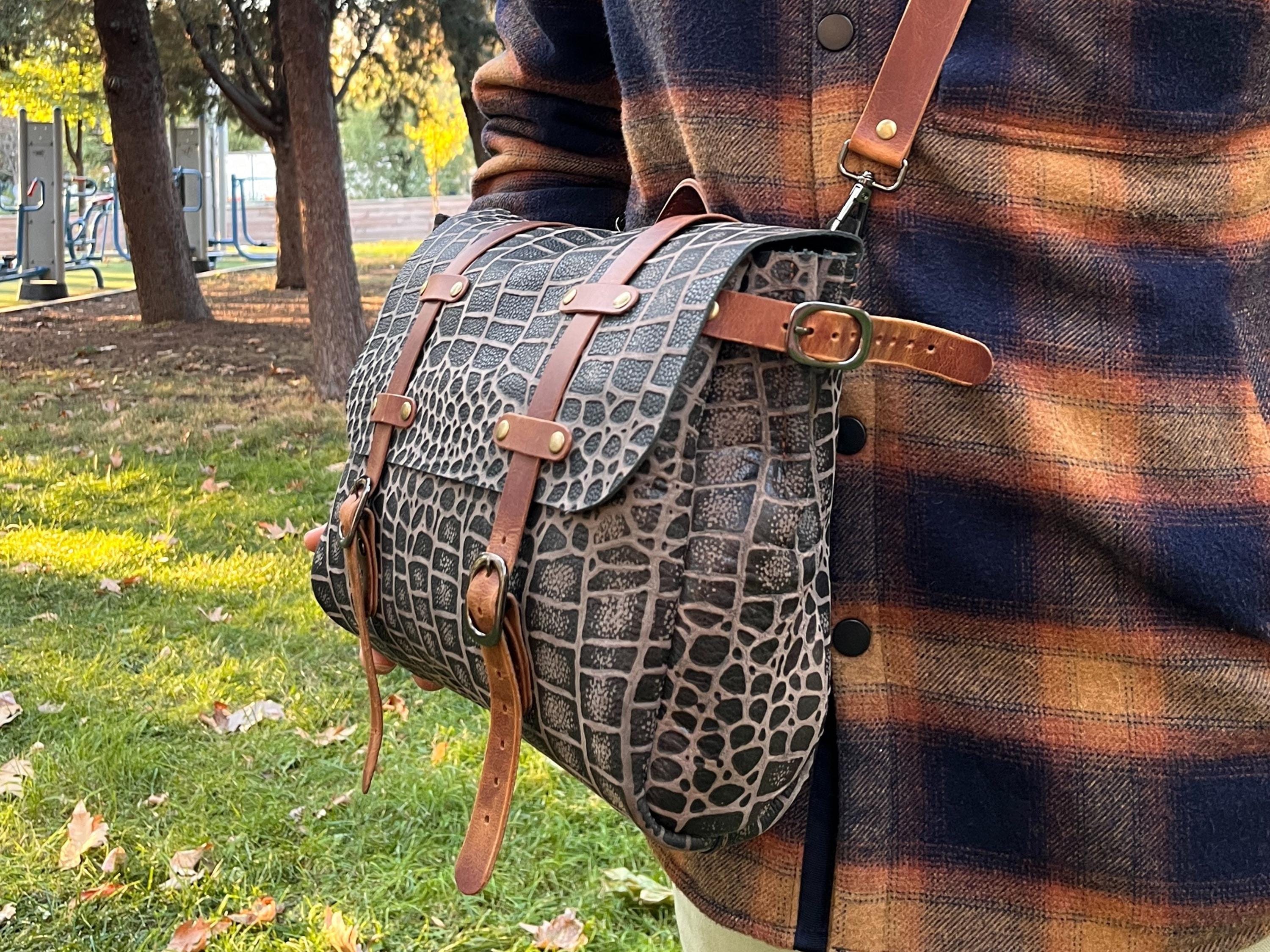 Downloadable Briefcase / Postal Bag PDF Pattern / Mail Bag DIY Template ...