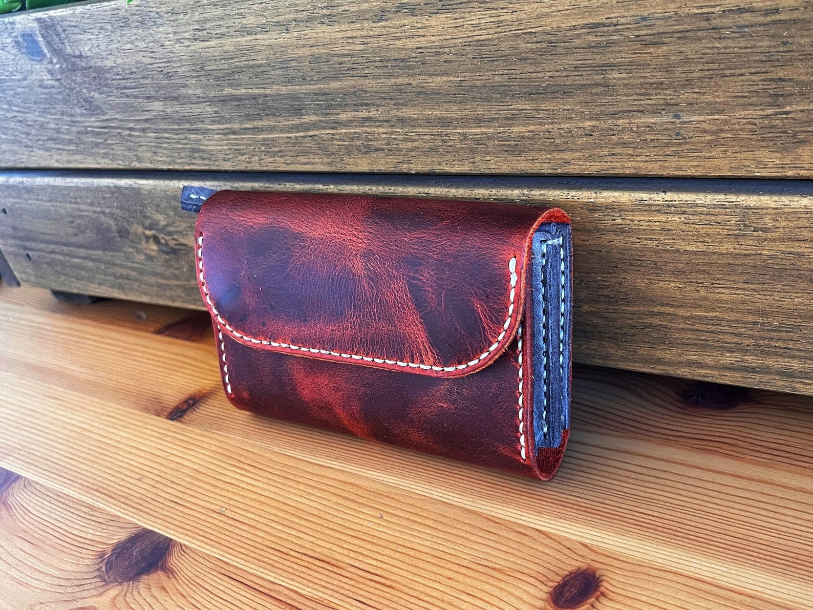 PDF Pattern Snap Wallet With Zipper / Leather Wallet DIY / PDF Download ...