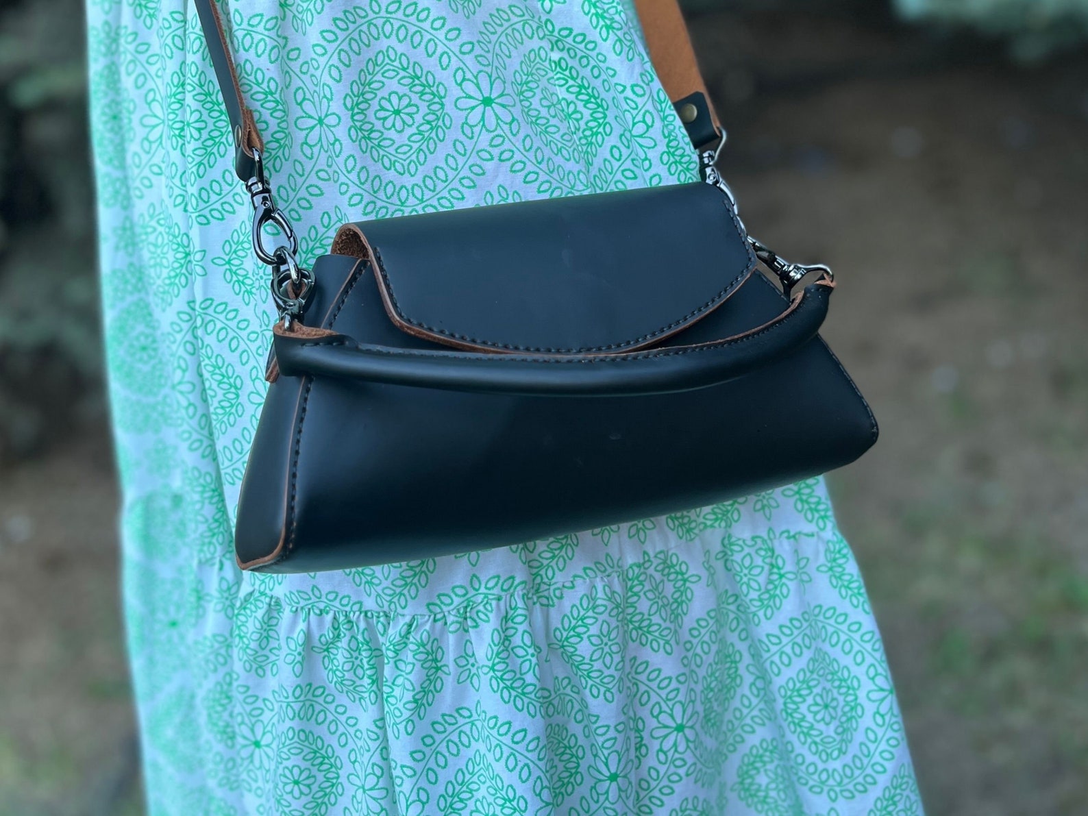 Downloadable Crossbody Bag / Leather Hand Bag PDF Pattern / Daily Cross ...