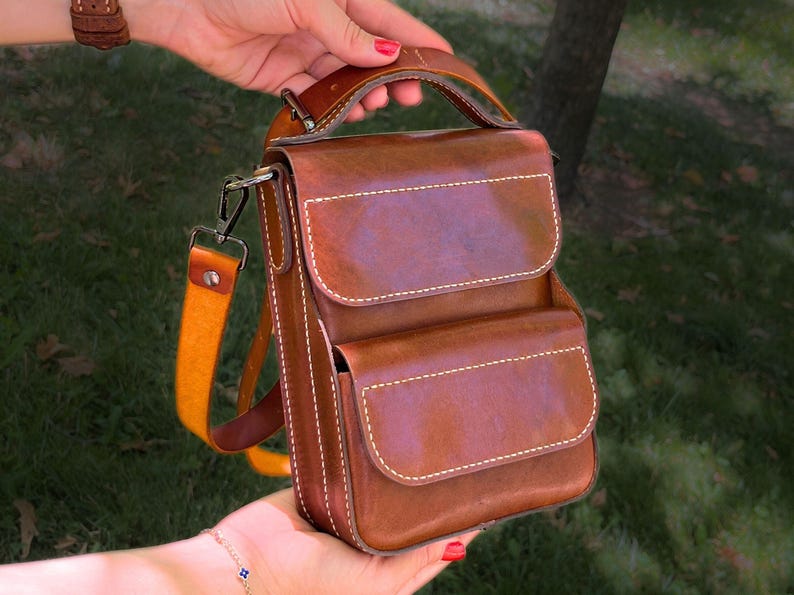 Shoulder Bag PDF Pattern: Leather Purse Template (digital Download ...