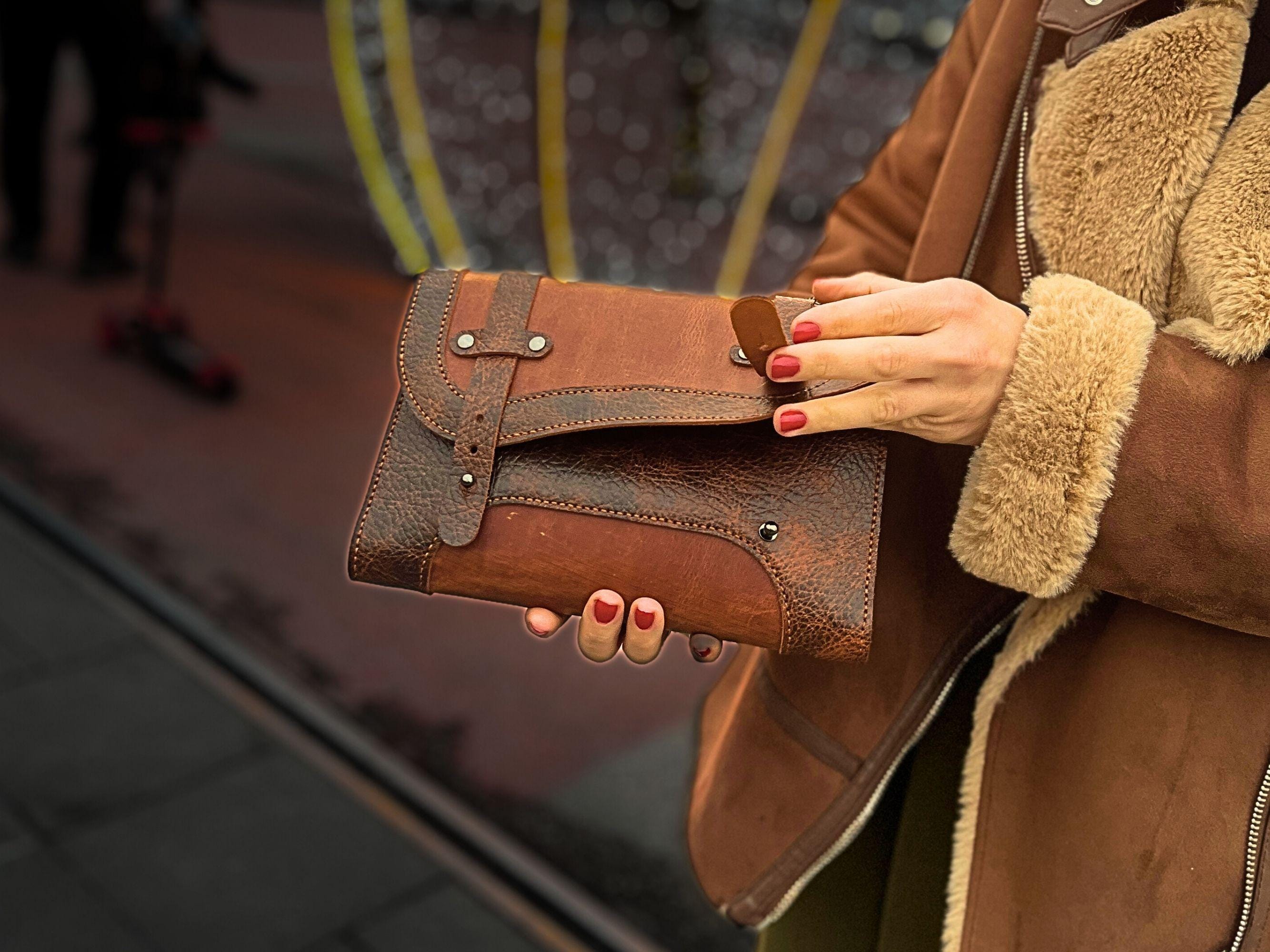 PDF Pattern Handbag Shoulder Bag /downloadable Clutch / Leather ...