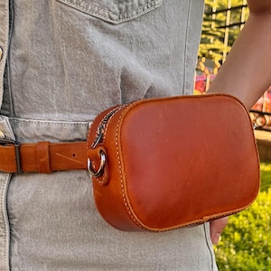 PDF Pattern Belt Bag SET / Leather Cross Body PDF /downloadable Buckle ...
