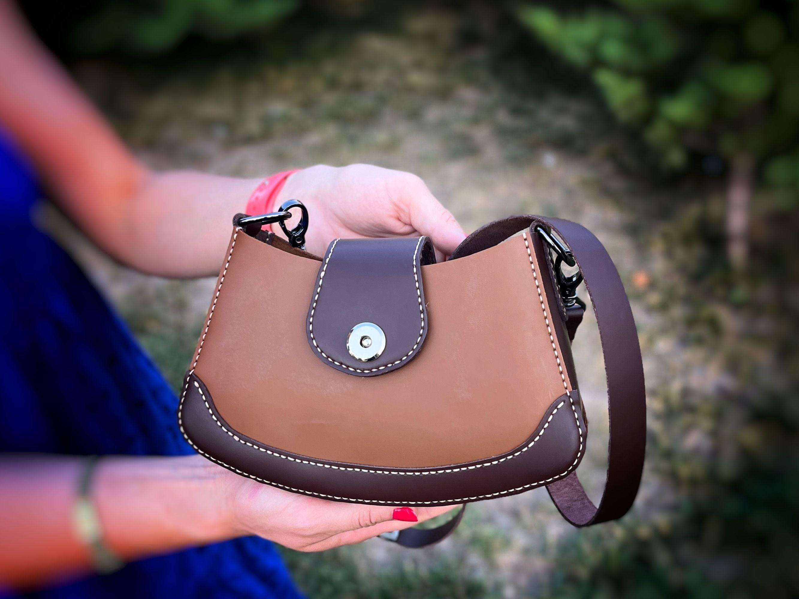 PDF Pattern Crossbody Bag / Downloadable Leather Bag / Shoulder Bag PDF ...