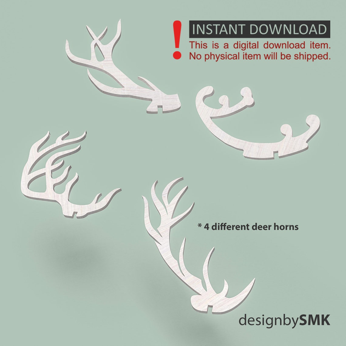 3D CNC Model Wood Deer / Christmas Deer / 3D Garden Ornament - Etsy ...