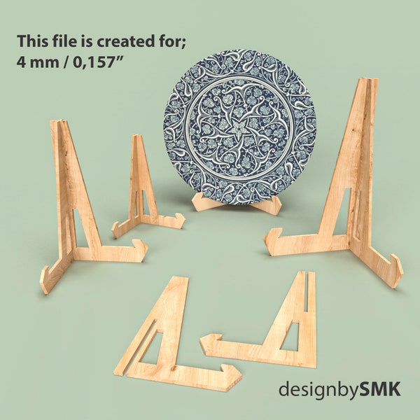 Laser Cut Easel Stand Large - Etsy