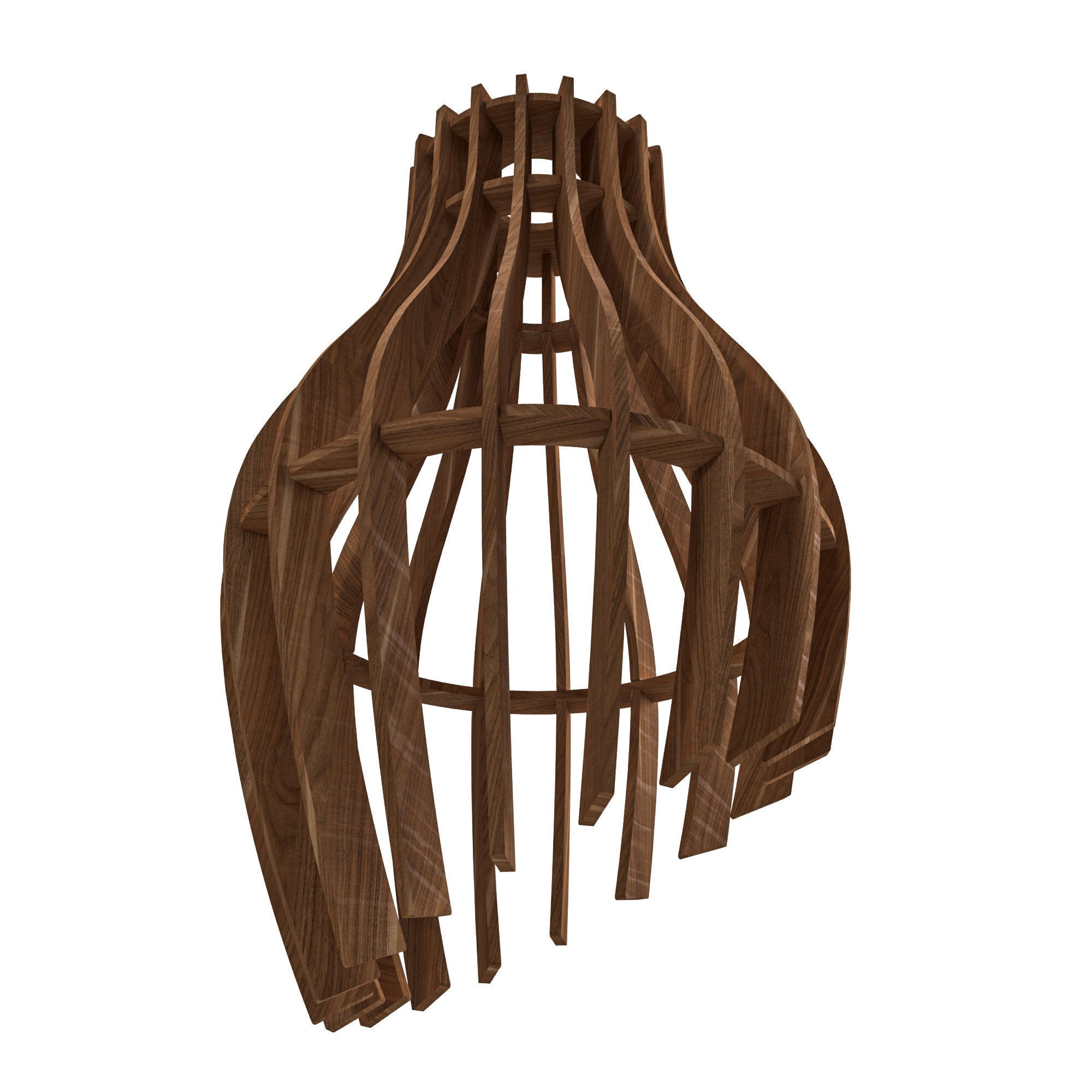 Diagonal Cut Lamp Laser Cut CNC File Dxf Cdr Pdf Ai - Etsy