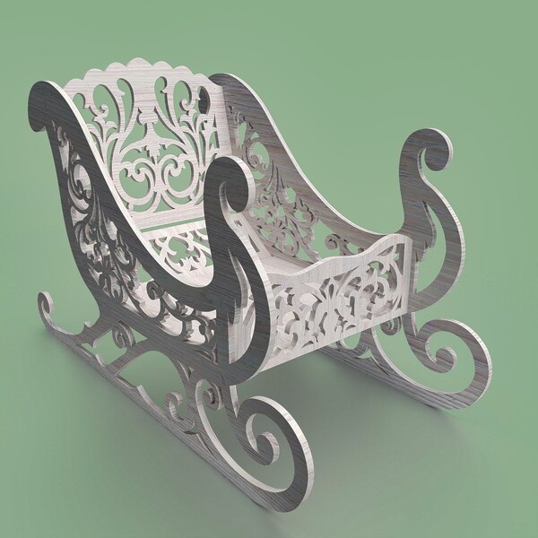 Christmas Sleigh - Etsy