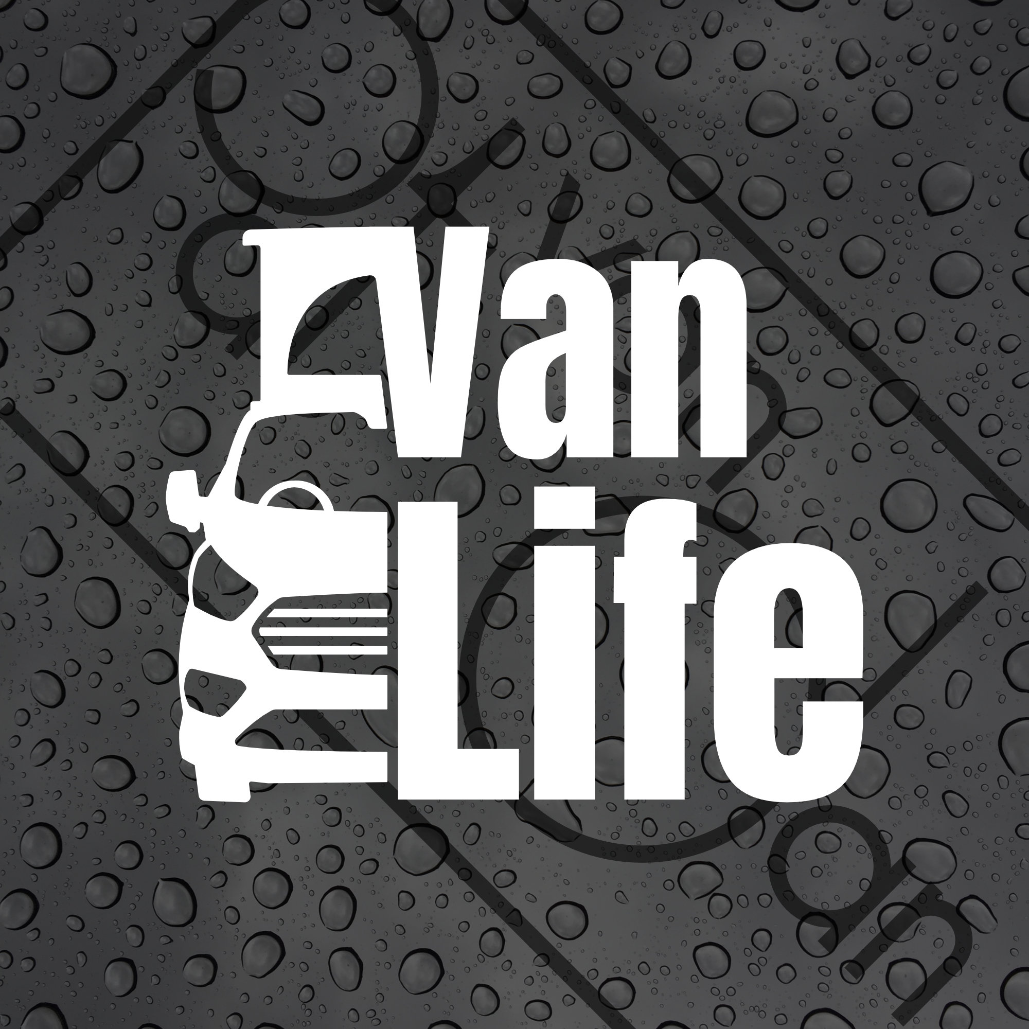 Ford Transit Custom Camper Van Life Quote Vinyl Decal - Camper Sticker ...