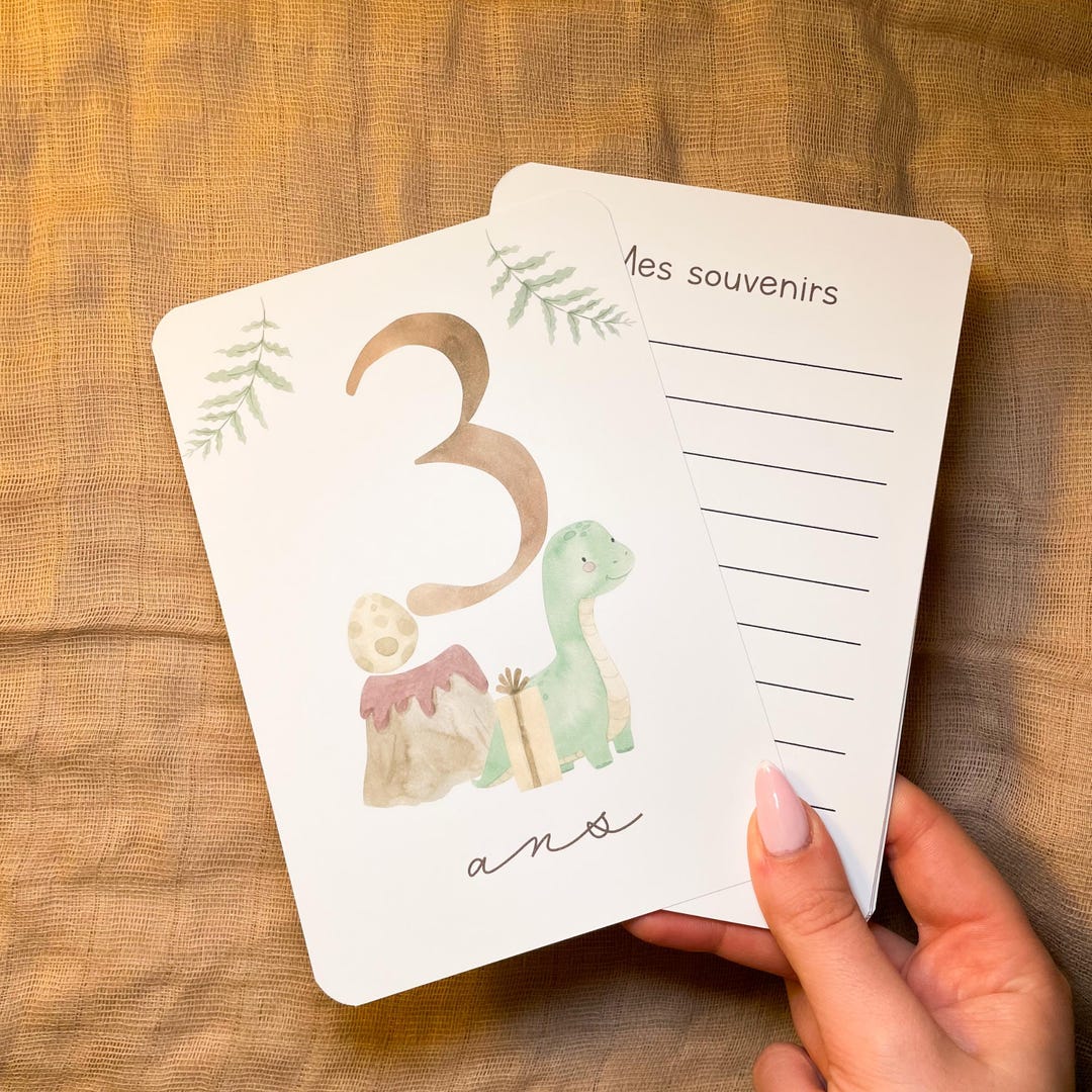 Baby Milestone Cards - Baby's Third Year - Birthday Months - 3rd Year ...