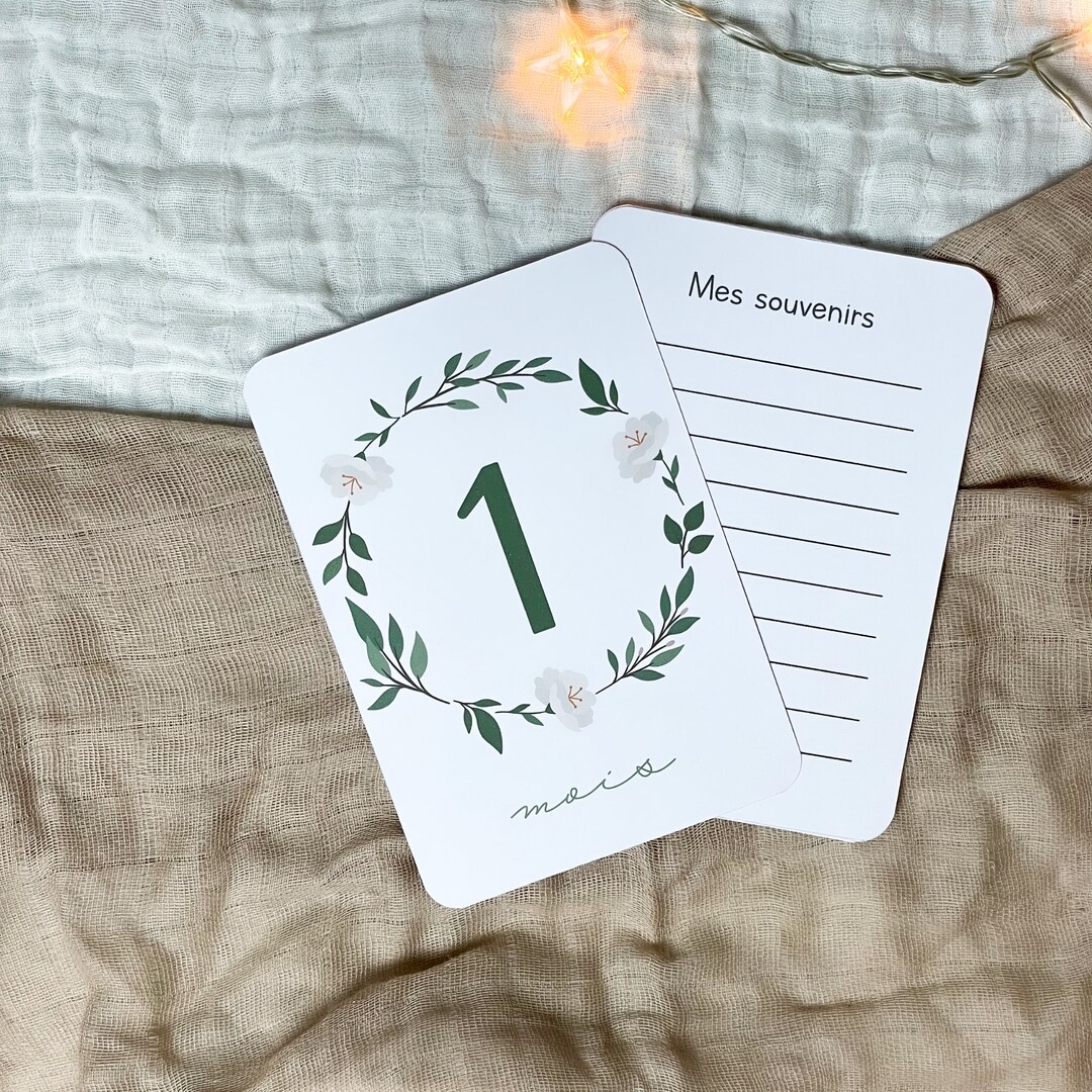 Pregnancy Milestone Cards - 9 Months With Baby - Pregnancy Month ...