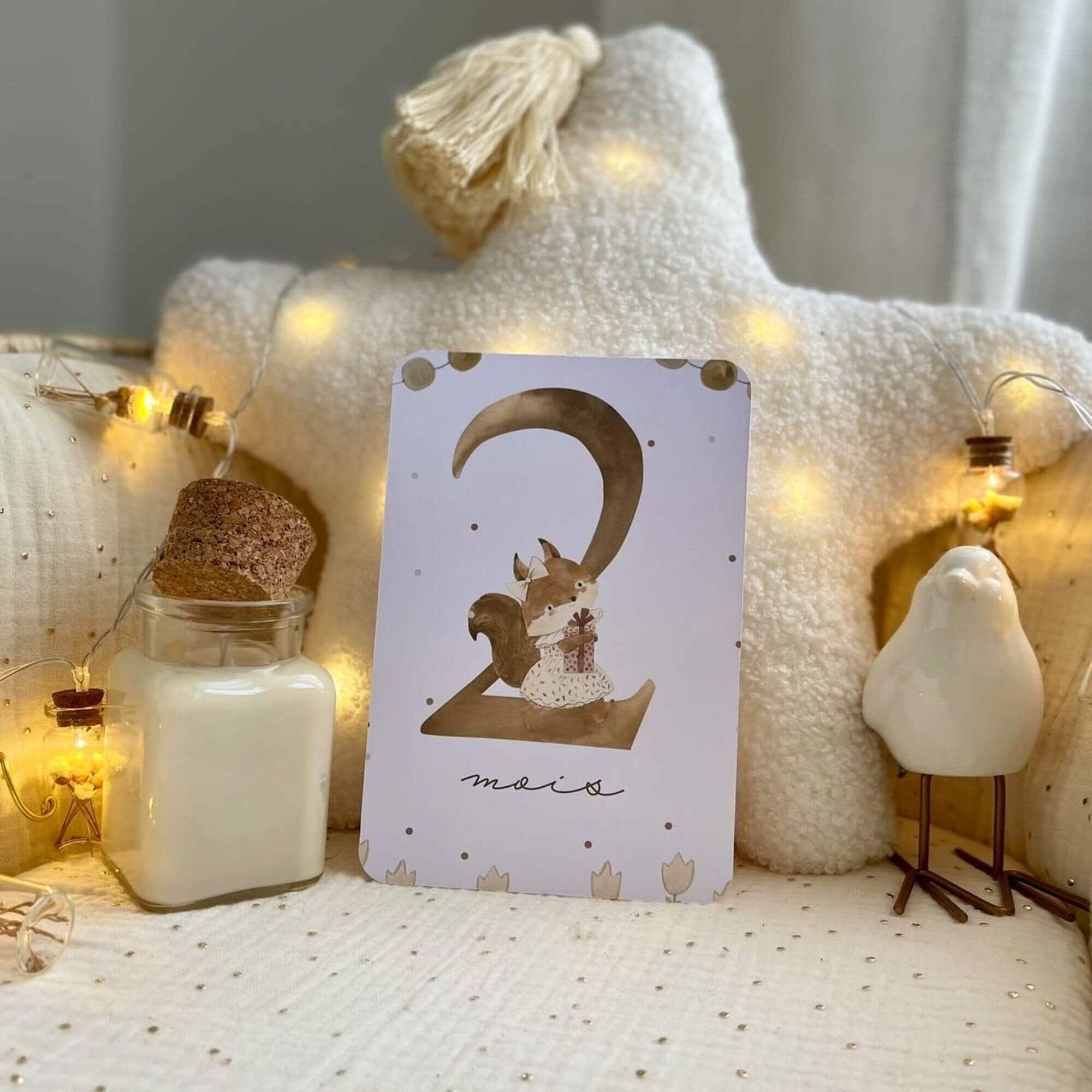 Baby Milestone Cards - Baby's First Year - Birthday Months and Weeks ...