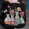 Microbiology Tote Bag, Microscope Canvas Tote for Microbiologist ...