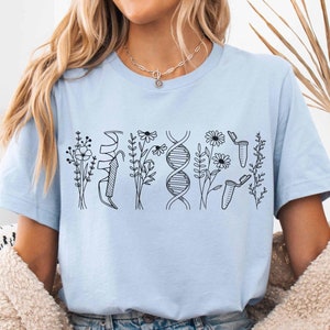 Molecular Biology Shirt, Biochemistry Teacher T-shirt, Medical ...